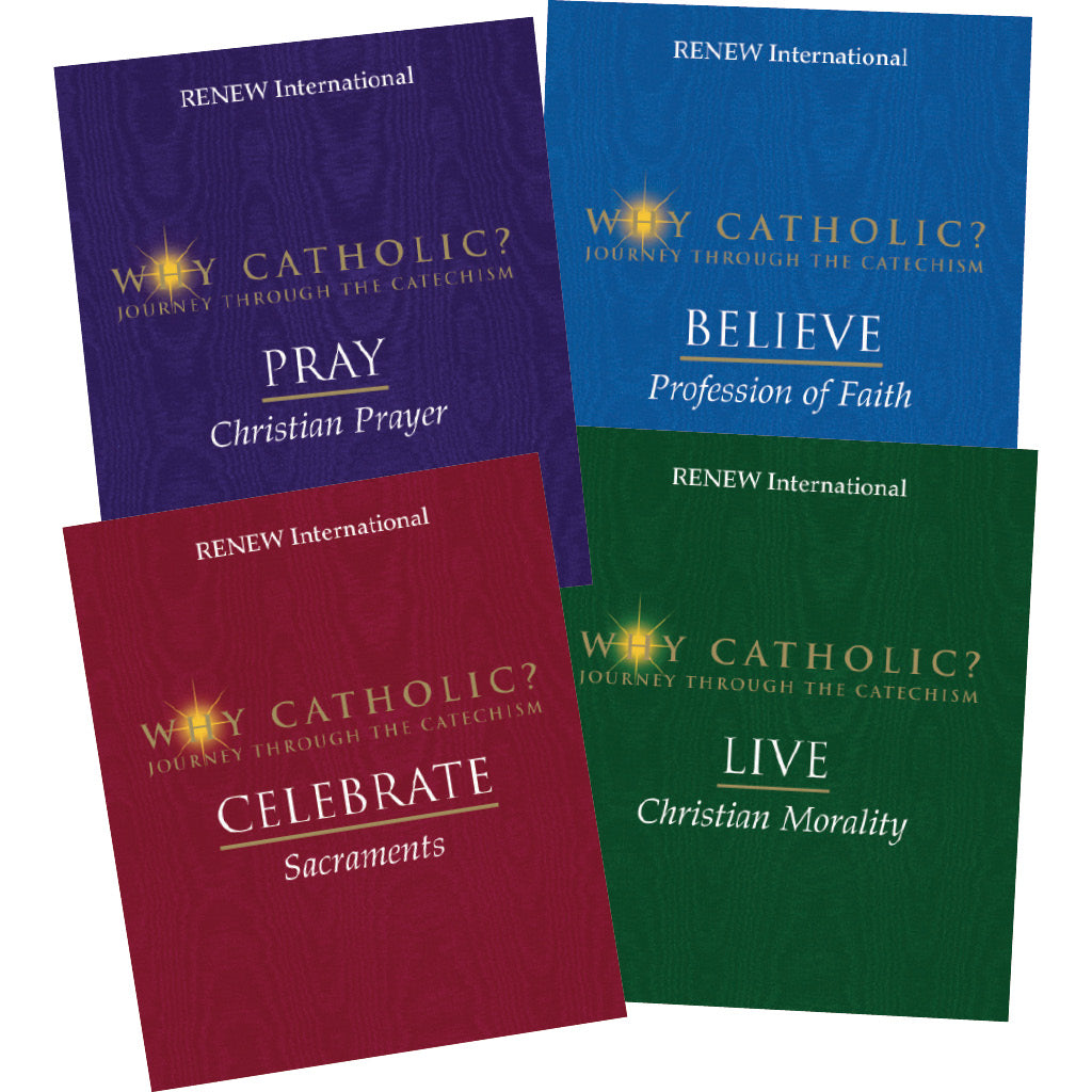 WHY CATHOLIC? Set of all four books - RENEW International